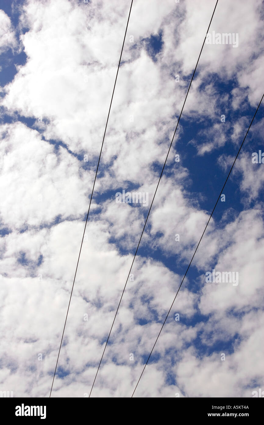 Telephone landline wire wires hi-res stock photography and images - Alamy
