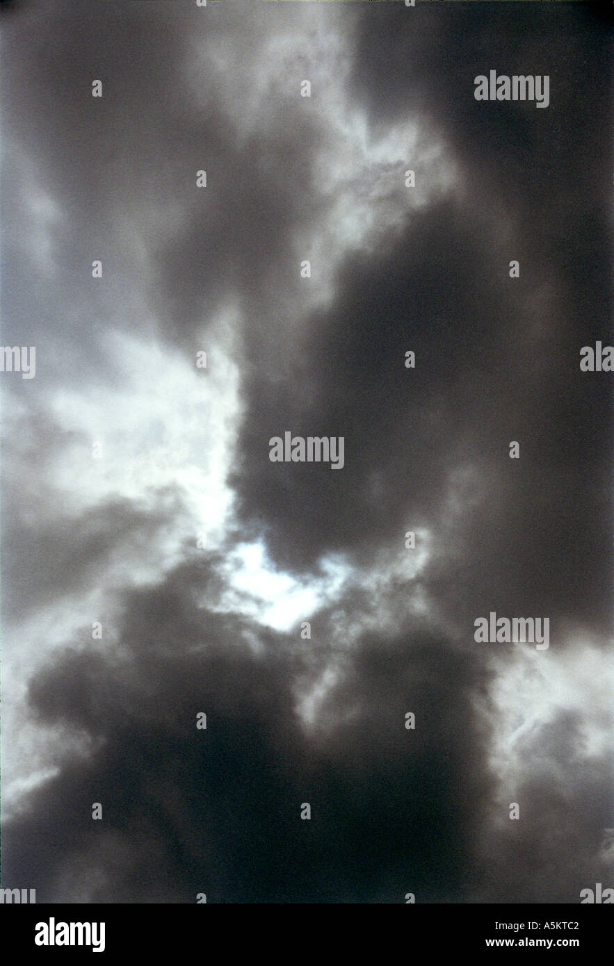 dramatic sky with sun breaking through Stock Photo - Alamy