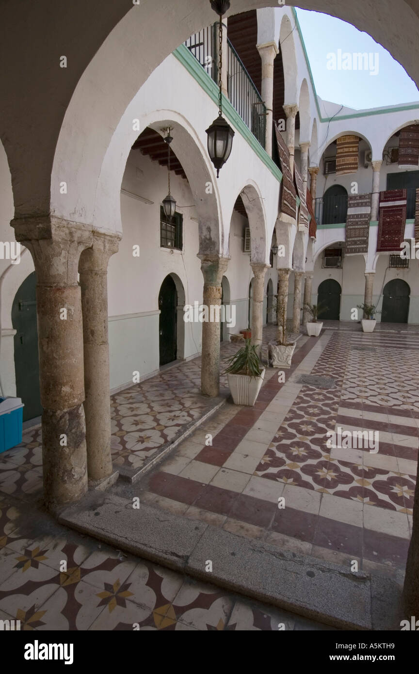 Riad, historic city palace in the historic center of Tripolis, Tripoli ...