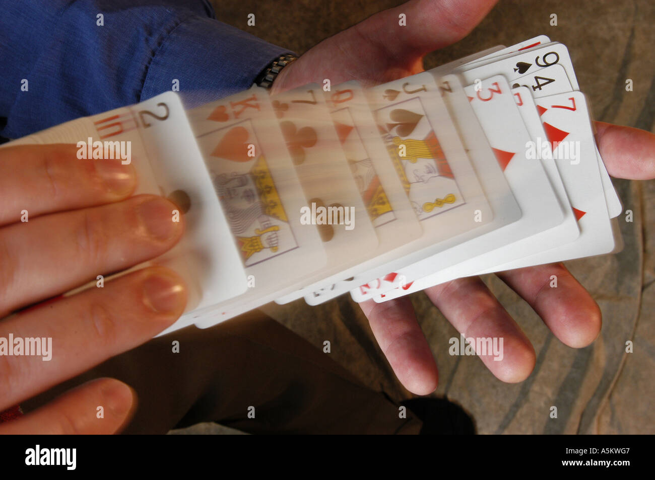 Card trick hi-res stock photography and images - Alamy