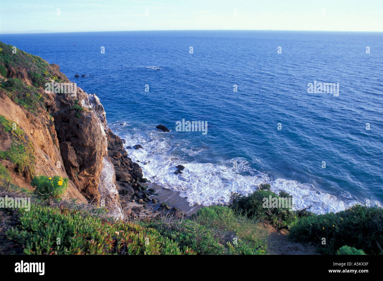 Malibu CA The view from Point Dume Stock Photo - Alamy