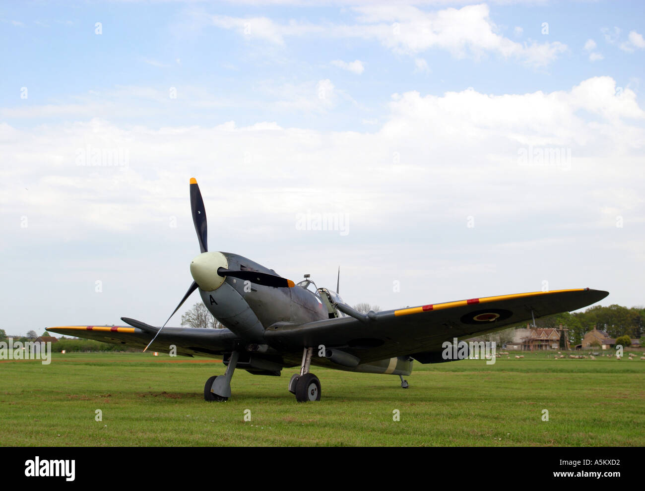 Supermarine Spitfire MkVc Stock Photo - Alamy