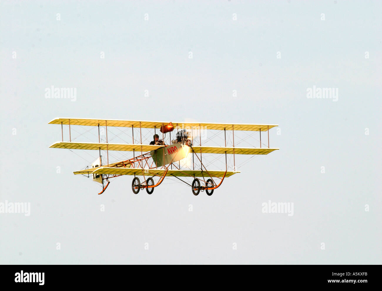 1911 Avro Triplane replica Stock Photo - Alamy