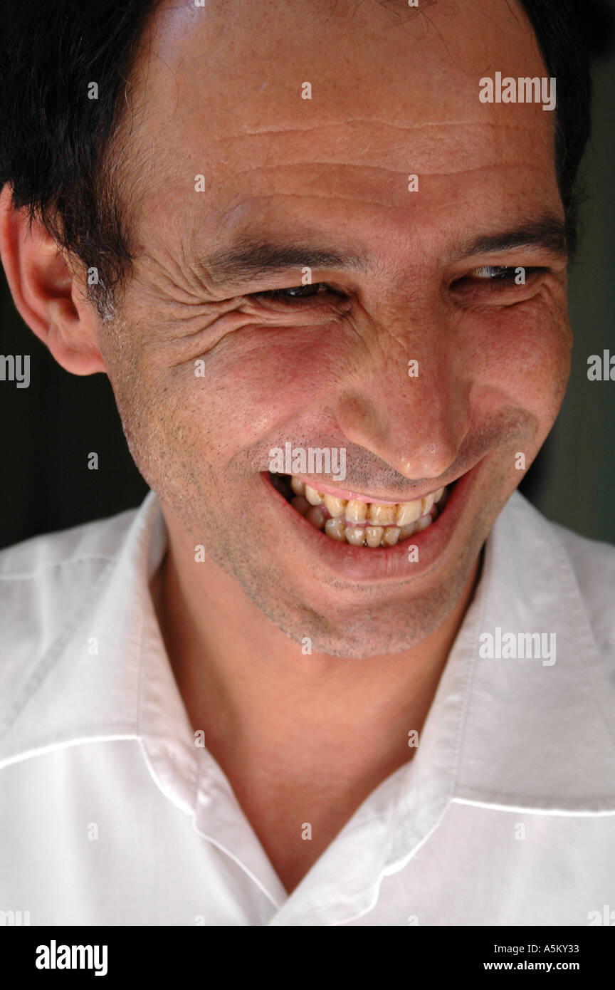 Turkish waiter Kusadasi Turkey Stock Photo - Alamy