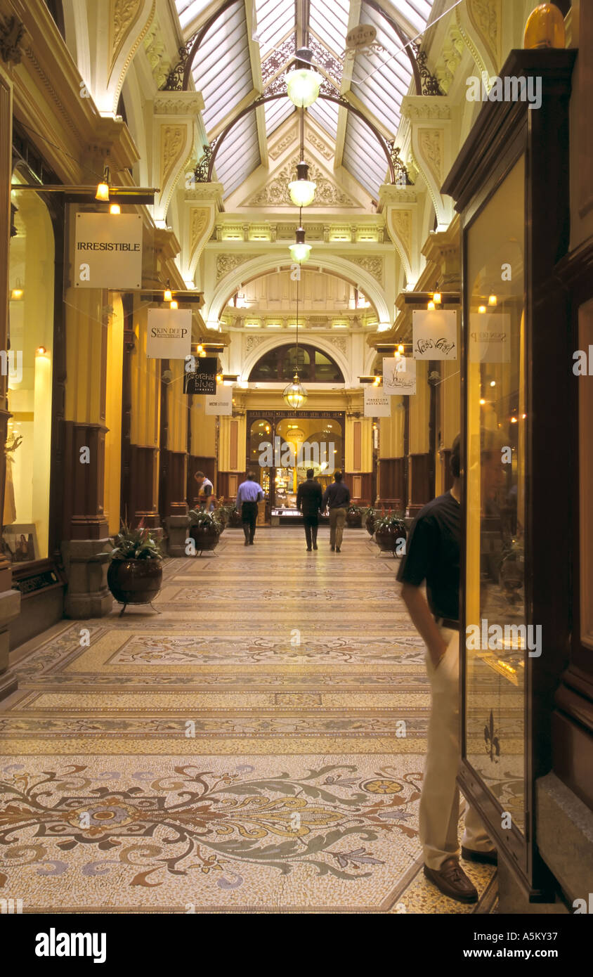 Block Arcade, Melbourne Stock Photo - Alamy
