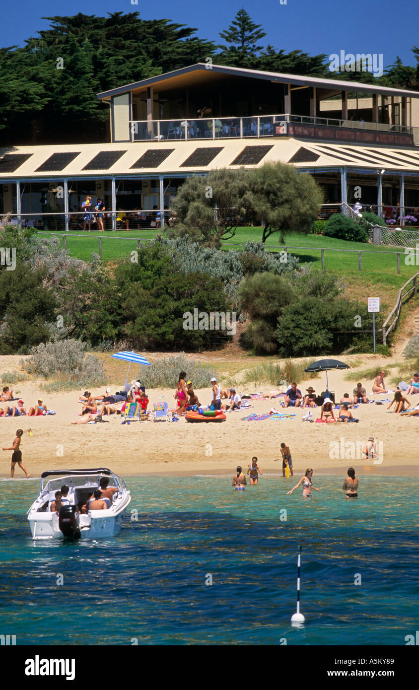 Summer beachscene Australia Stock Photo - Alamy