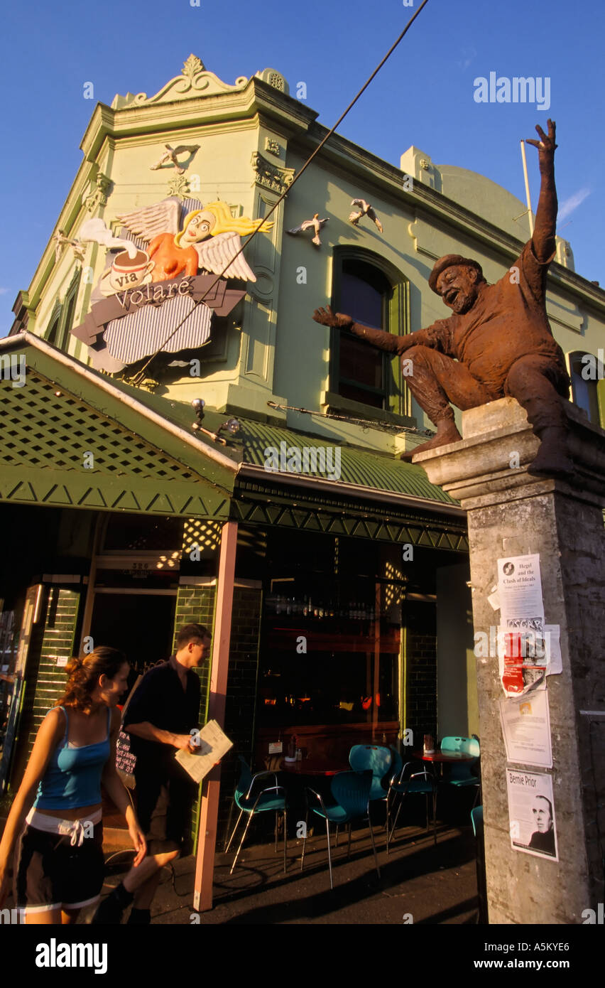 Brunswick Street Fitzroy Melbourne Victoria Australia vertical Stock ...