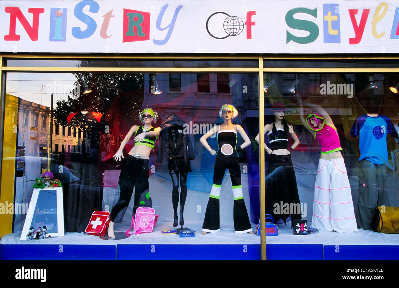 Fitzroy melbourne street style hi-res stock photography and images - Alamy