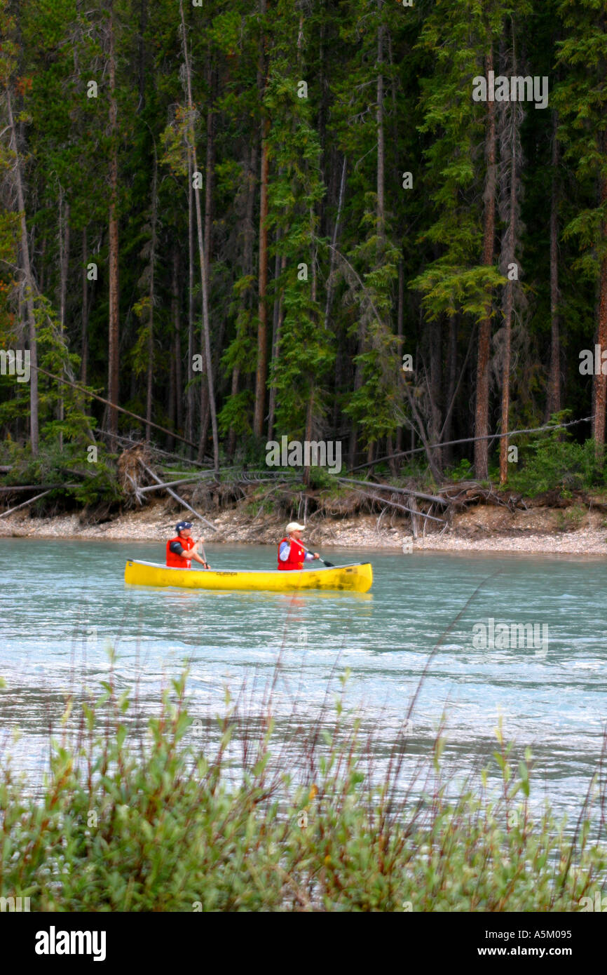 Vertical Canoeing Stock Photo - Alamy