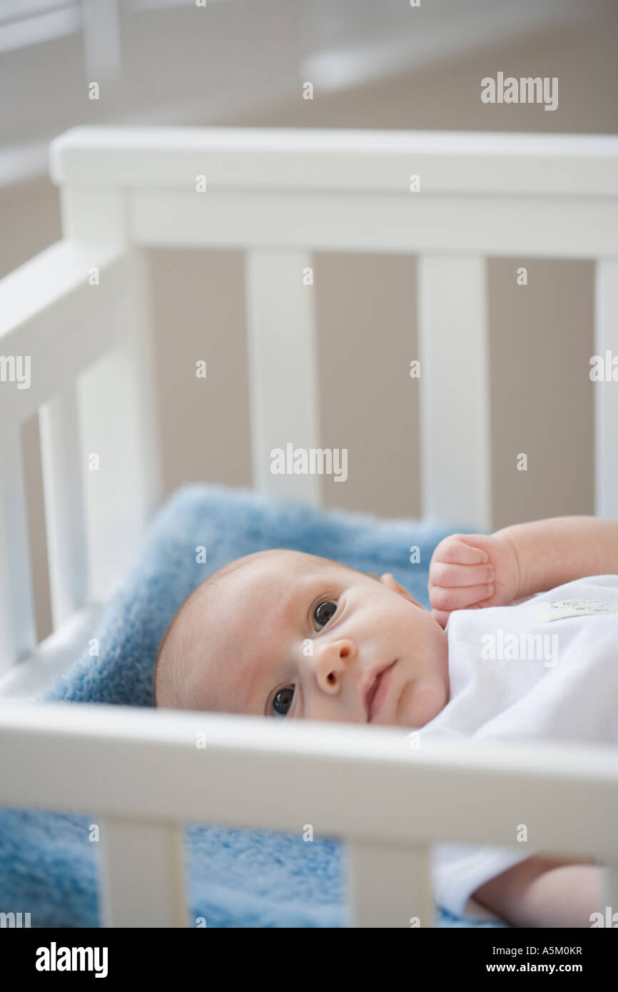 Baby Laying Crib High Resolution Stock Photography and Images - Alamy
