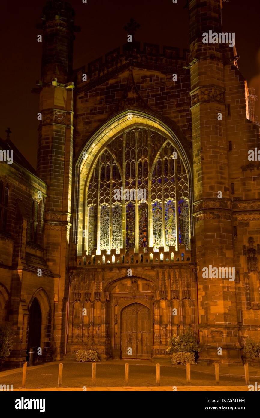 Chester cathedral main entrance chester hi-res stock photography and ...