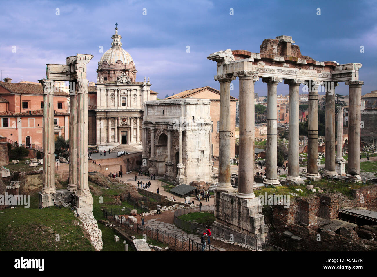 The Roman Forum Rome Italy Stock Photo - Alamy