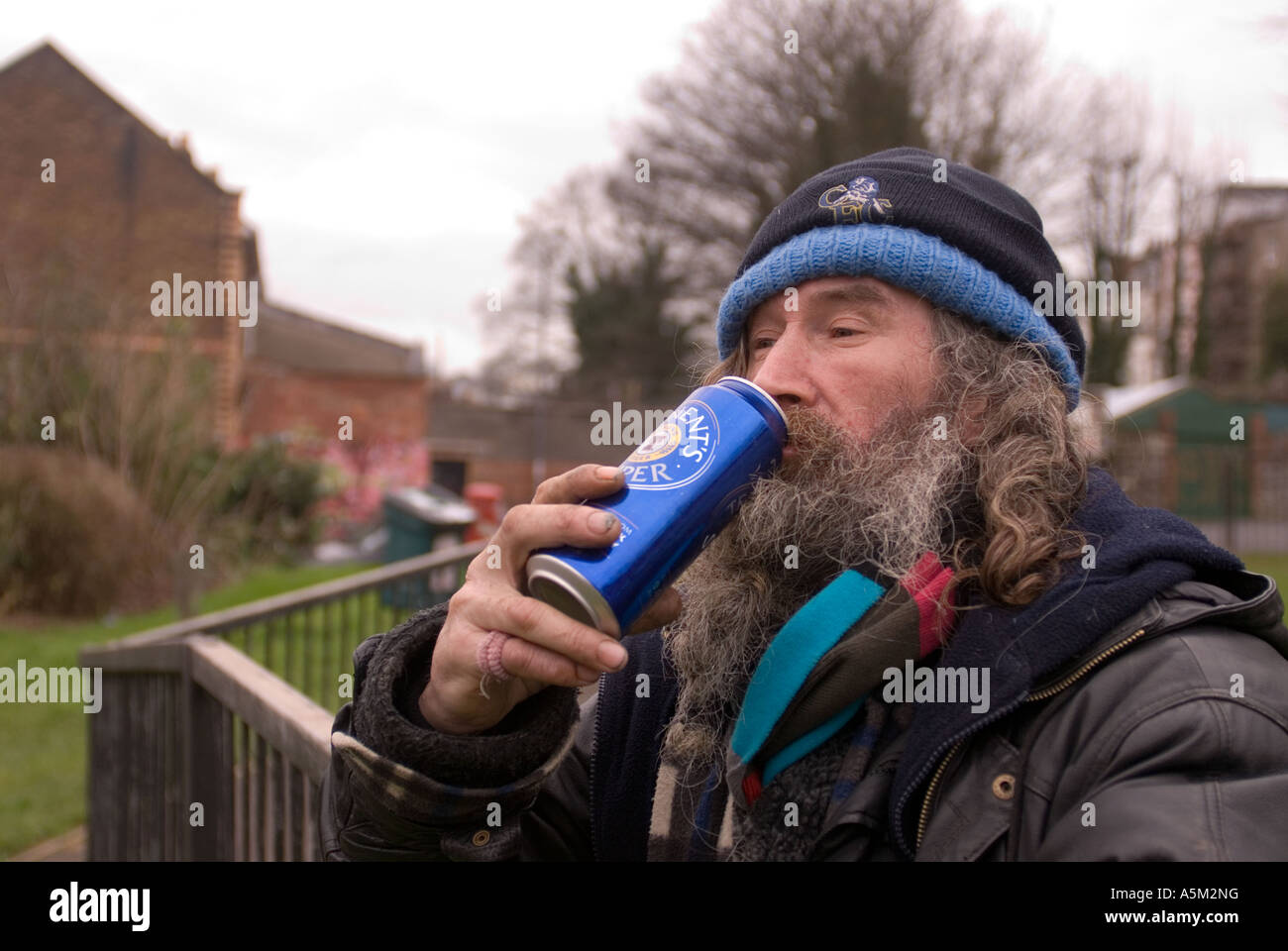 Homeless street drinking uk hi-res stock photography and images - Alamy