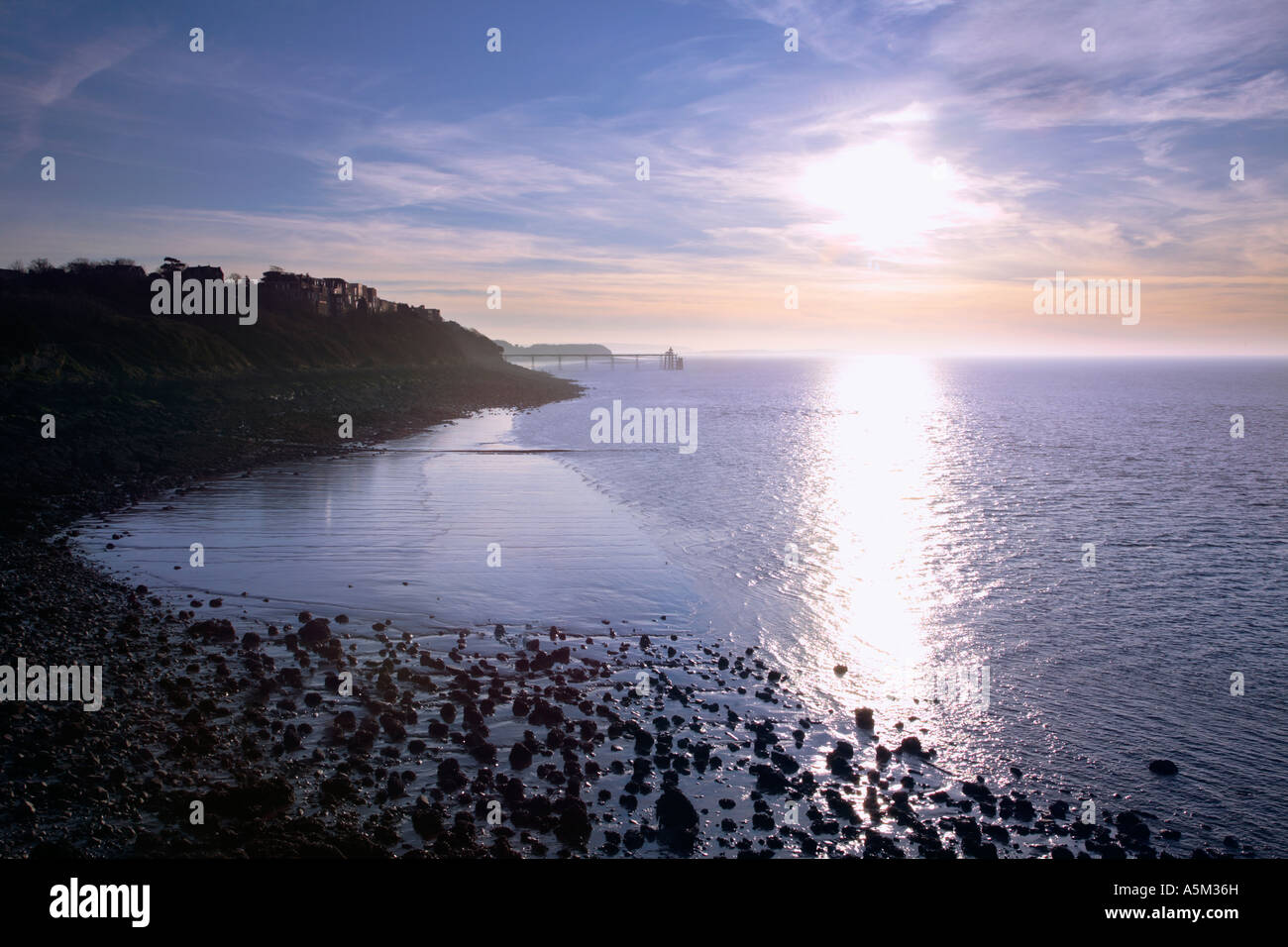 Clevedon bay hi-res stock photography and images - Alamy