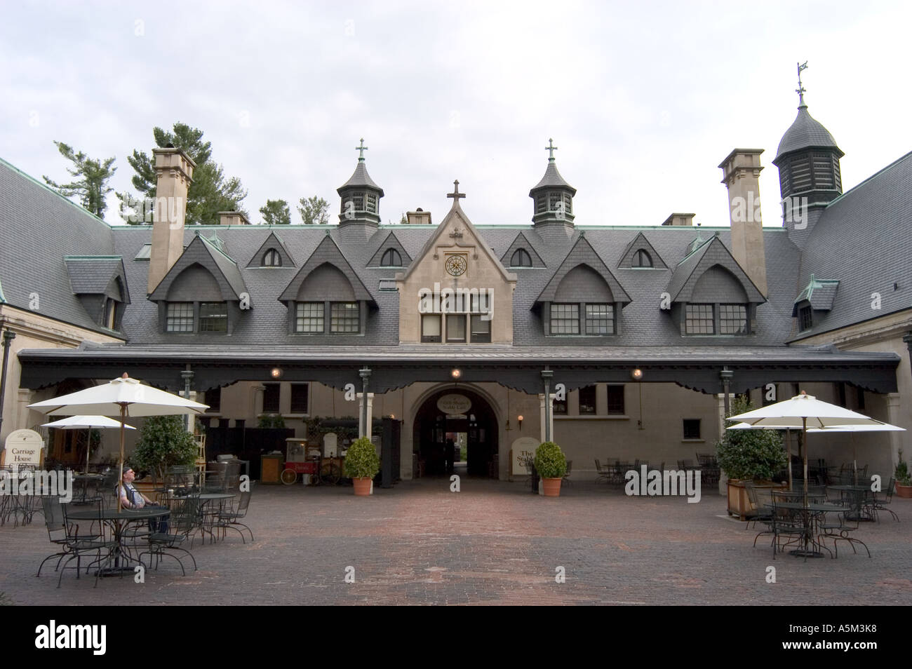 A view of the village at the Biltmore Estate which used to serve as the ...