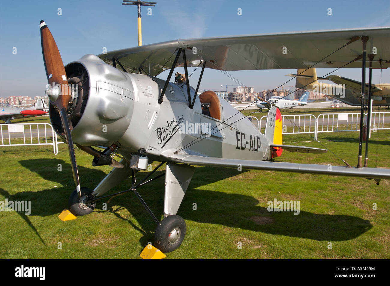 Bücker Bü 133 Jungmeister (Germany, 1935) at the FIO exhibition Stock ...