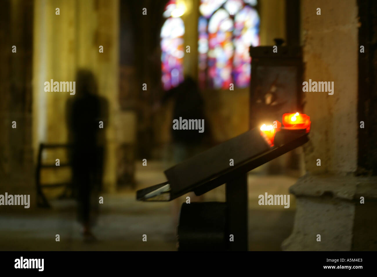 Gloomy church interior hi-res stock photography and images - Alamy