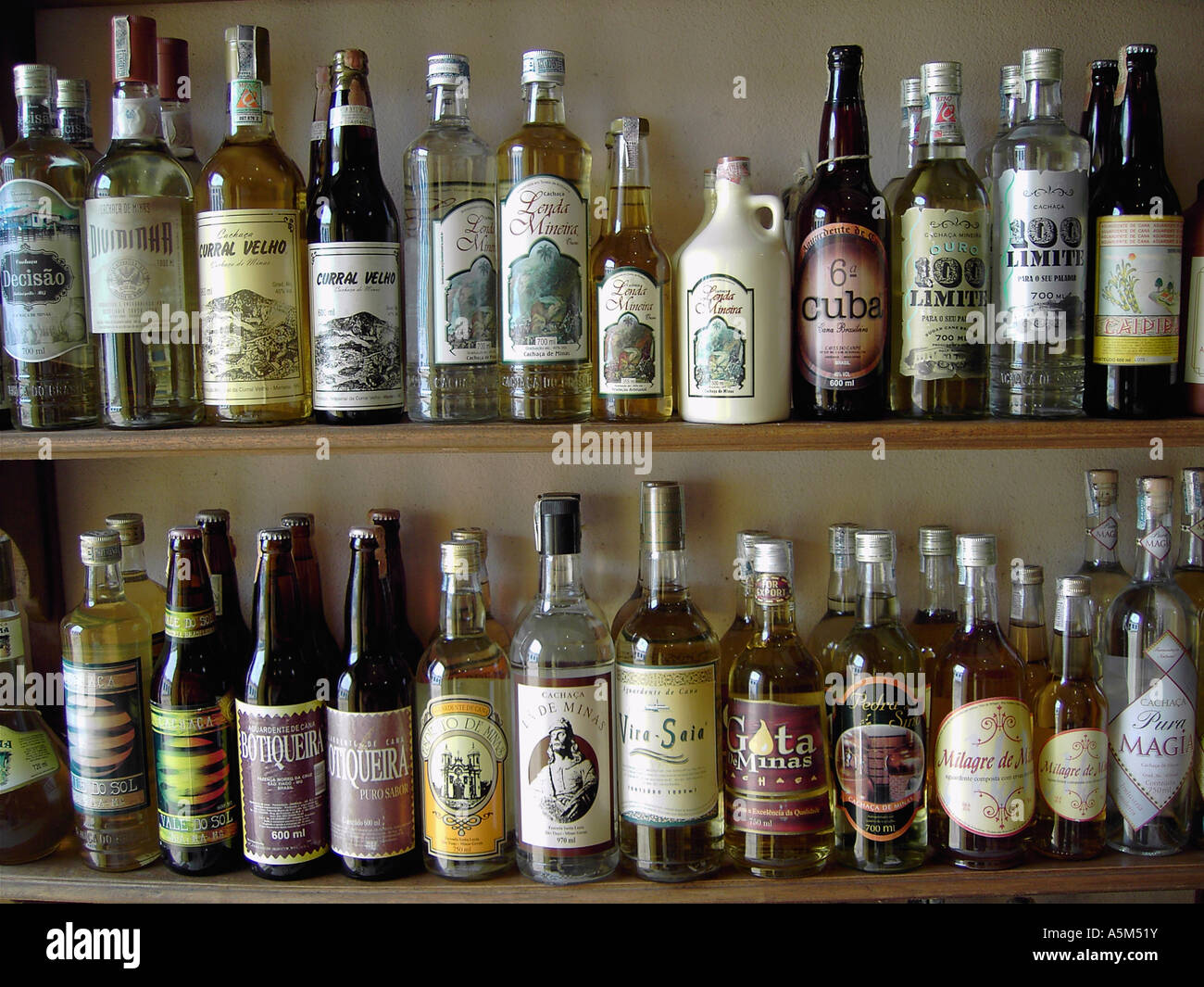 Cachaca bottles hi-res stock photography and images - Alamy
