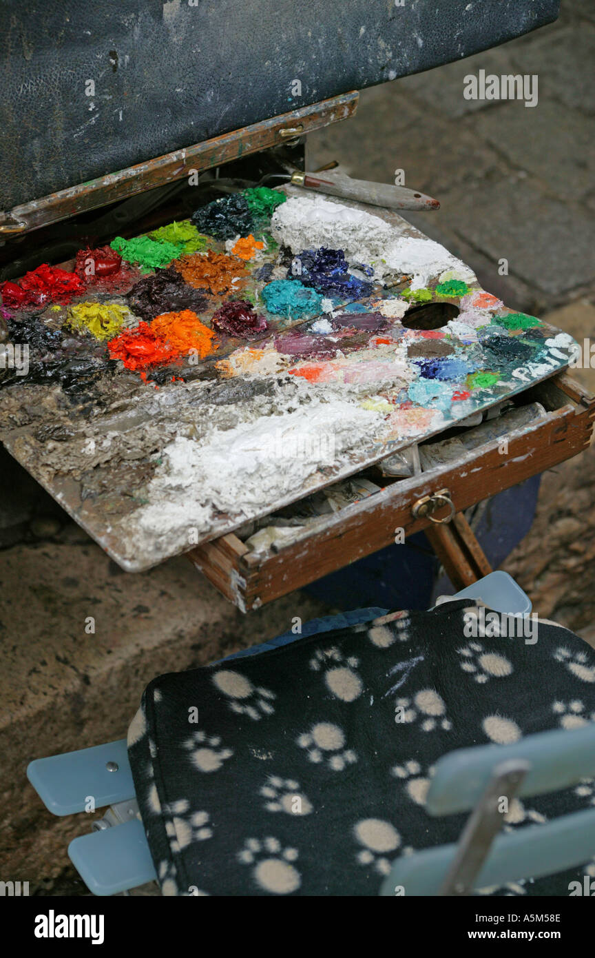 Paris artist 3 Stock Photo - Alamy