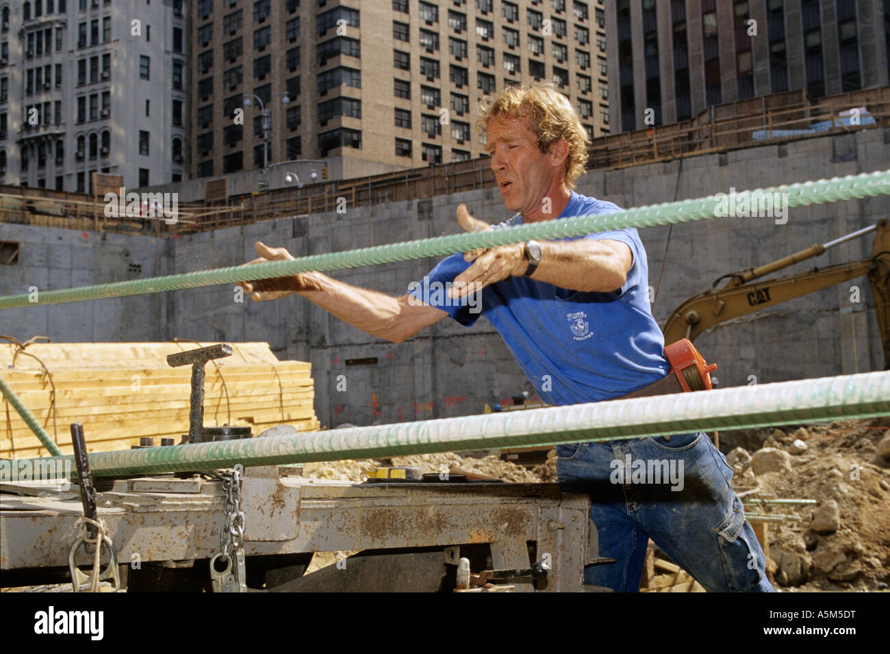 Construction site lather rebar hi-res stock photography and images - Alamy