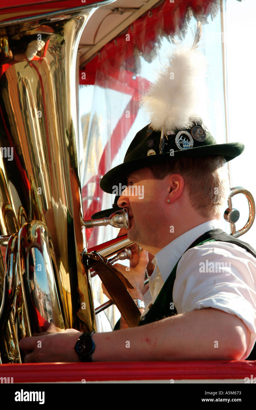 Oktoberfest munich band hi-res stock photography and images - Alamy