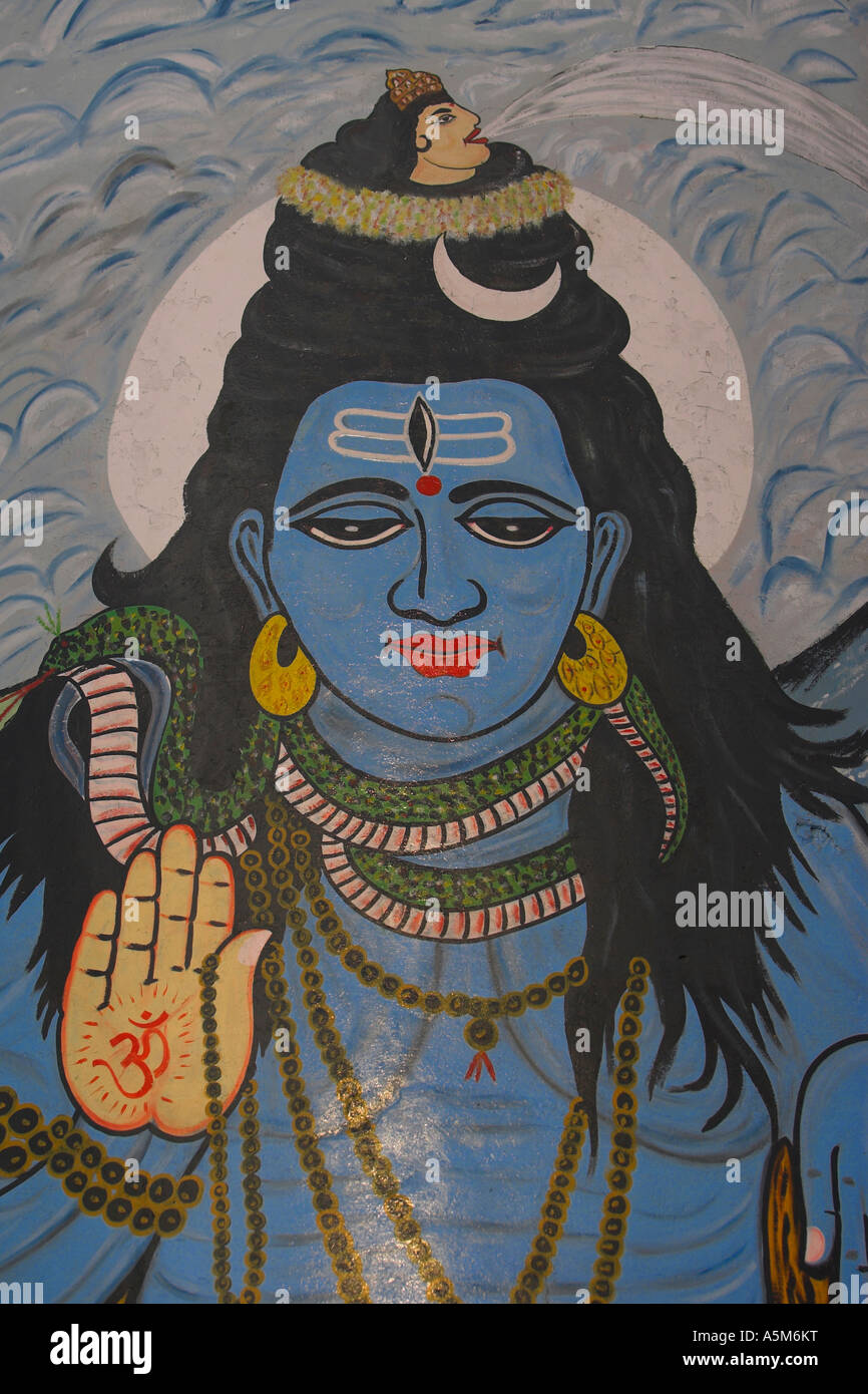 Hindu god Shiva, India Stock Photo - Alamy