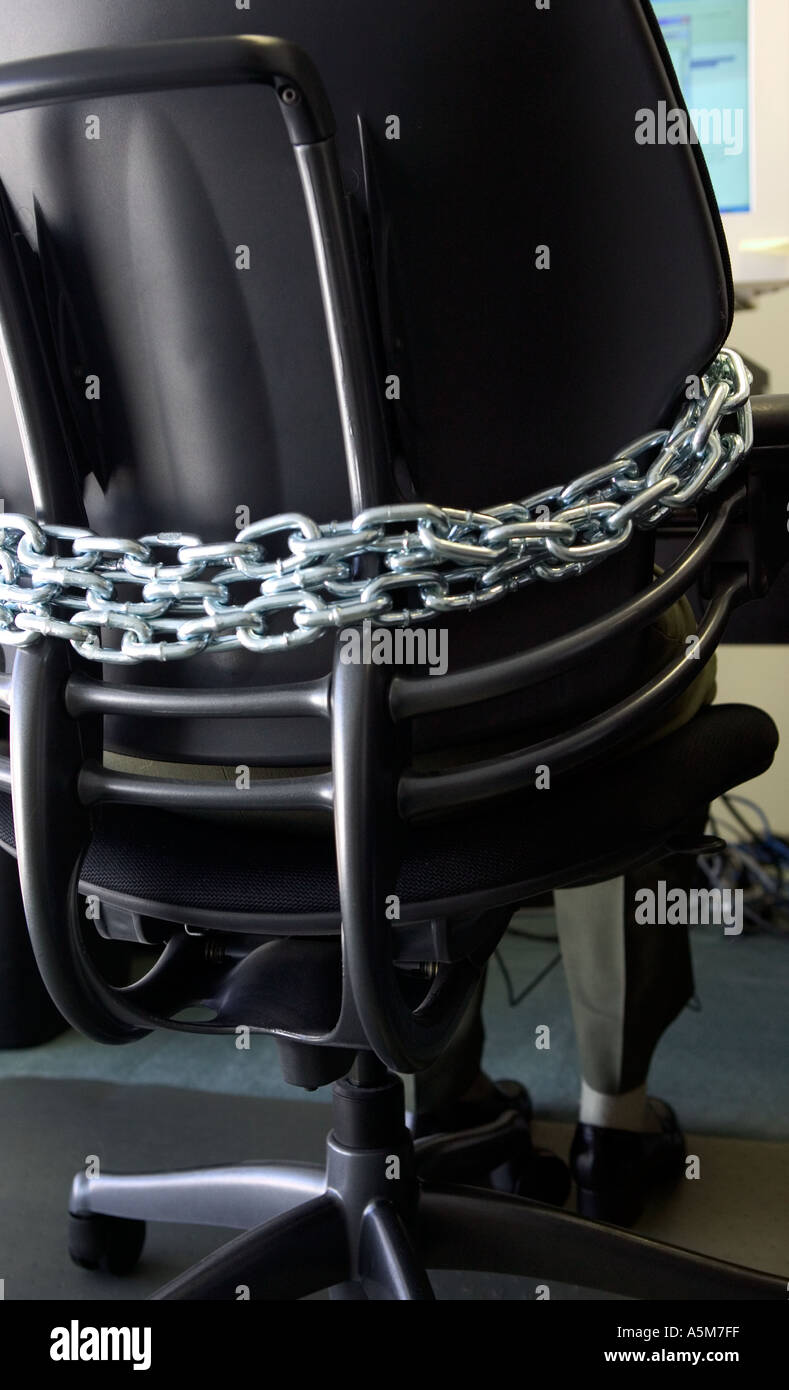 Chained desk hi-res stock photography and images - Alamy