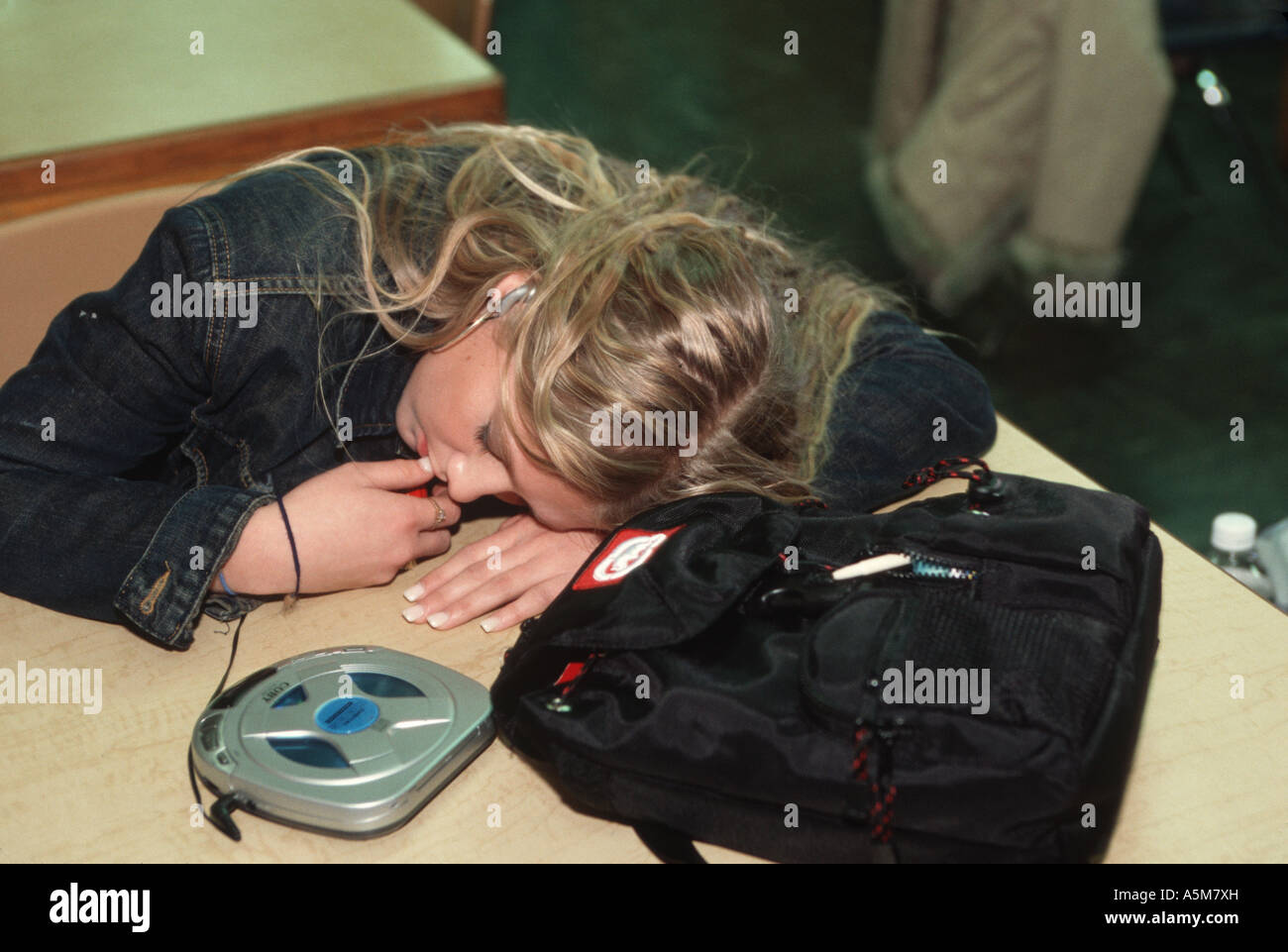 Teenager Cd Player High Resolution Stock Photography and Images - Alamy