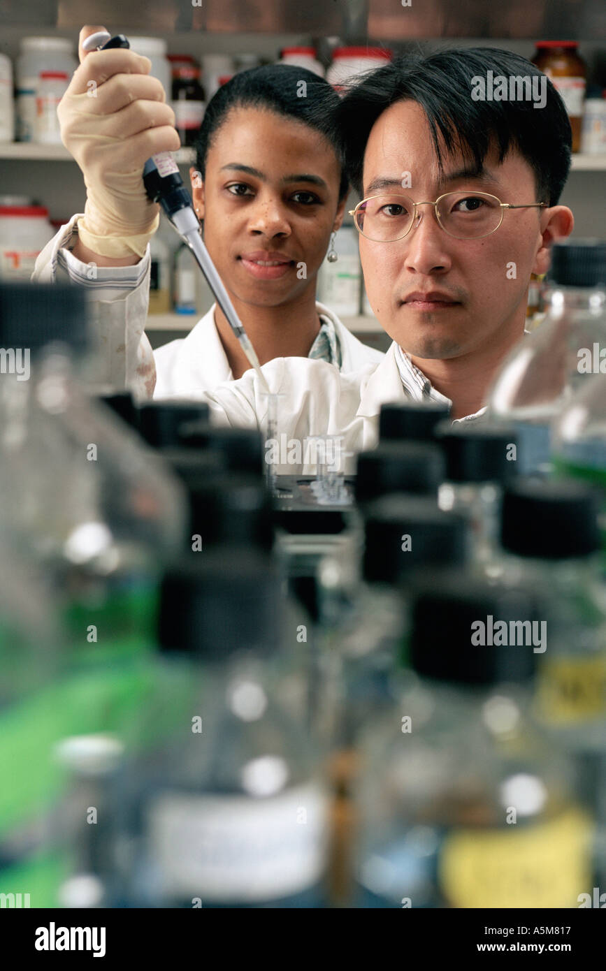 biotech research and development in laboratory Stock Photo - Alamy