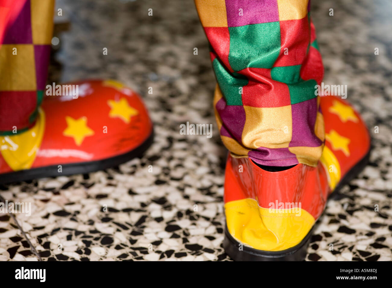 Clown feet hi-res stock photography and images - Alamy