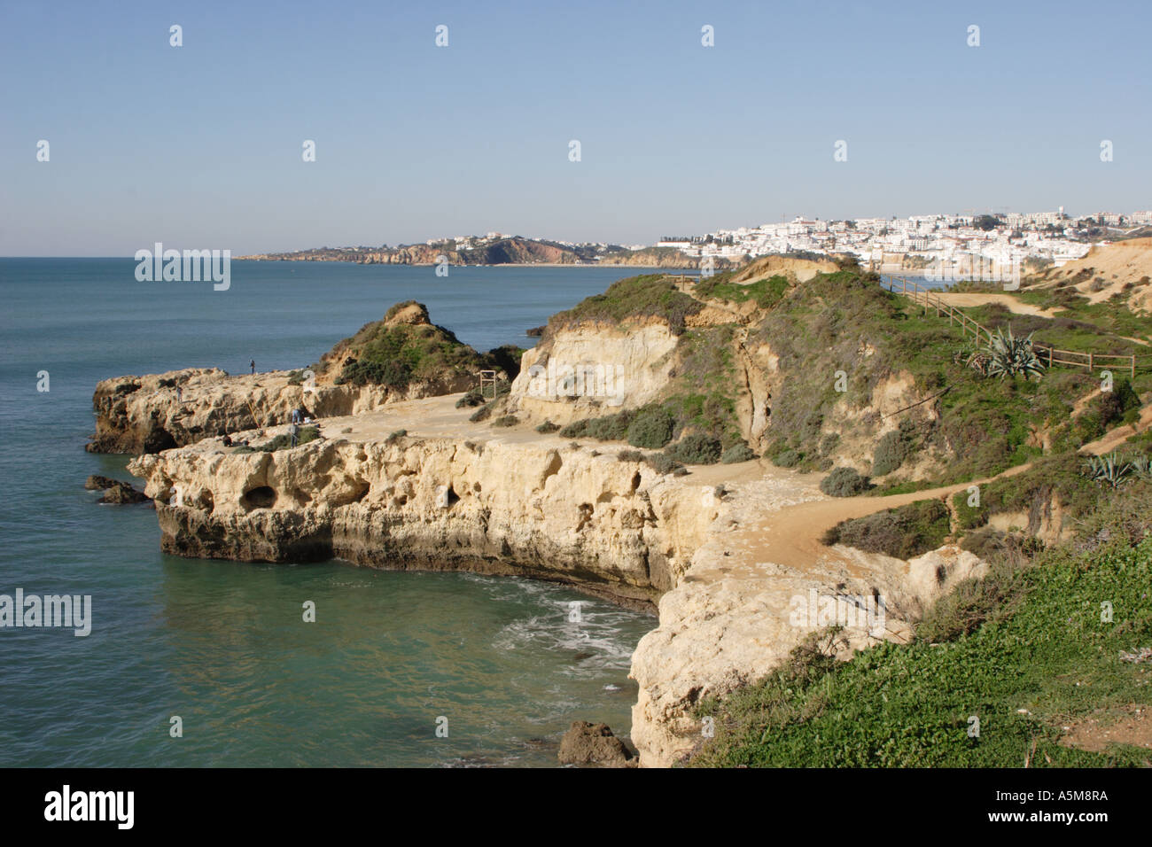 Albufeira portugal beaches hi-res stock photography and images - Alamy