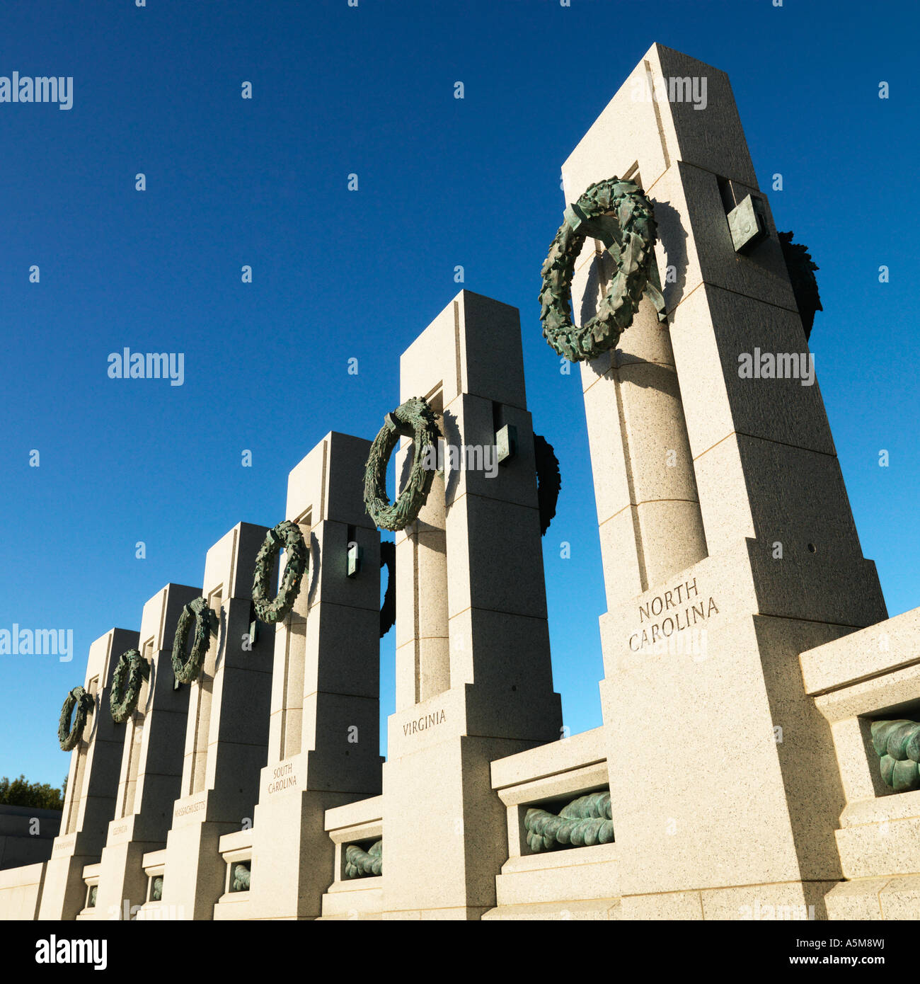 World War II Memorial in Washington DC USA Stock Photo - Alamy