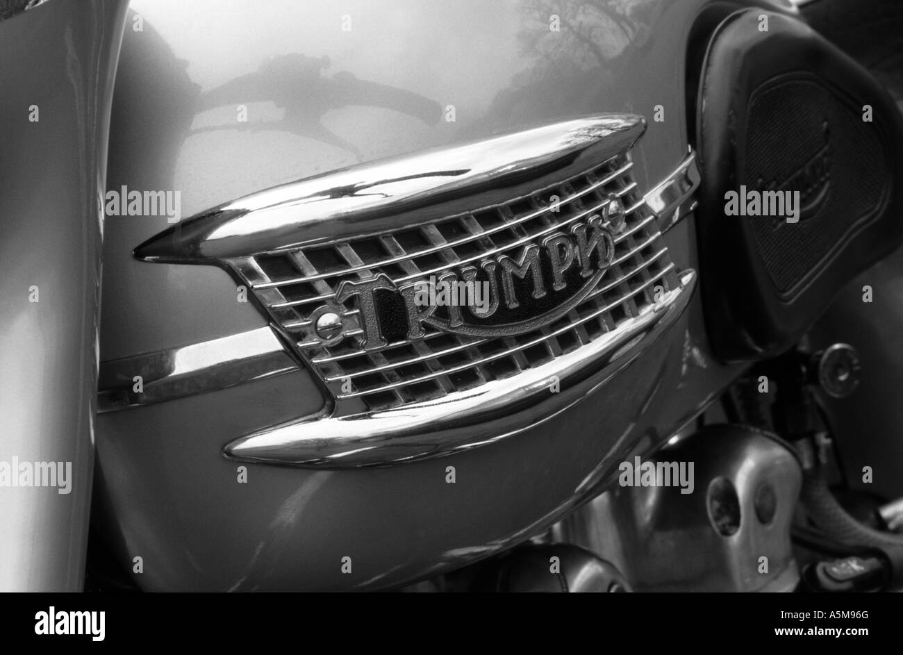 Triumph motorcycle uk Black and White Stock Photos & Images - Alamy