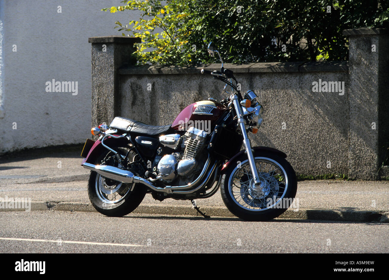 Triumph Bonneville 750 Stock Photo - Alamy