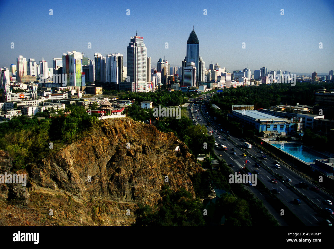 Urumqi city skyline Xinjiang, China Stock Photo - Alamy