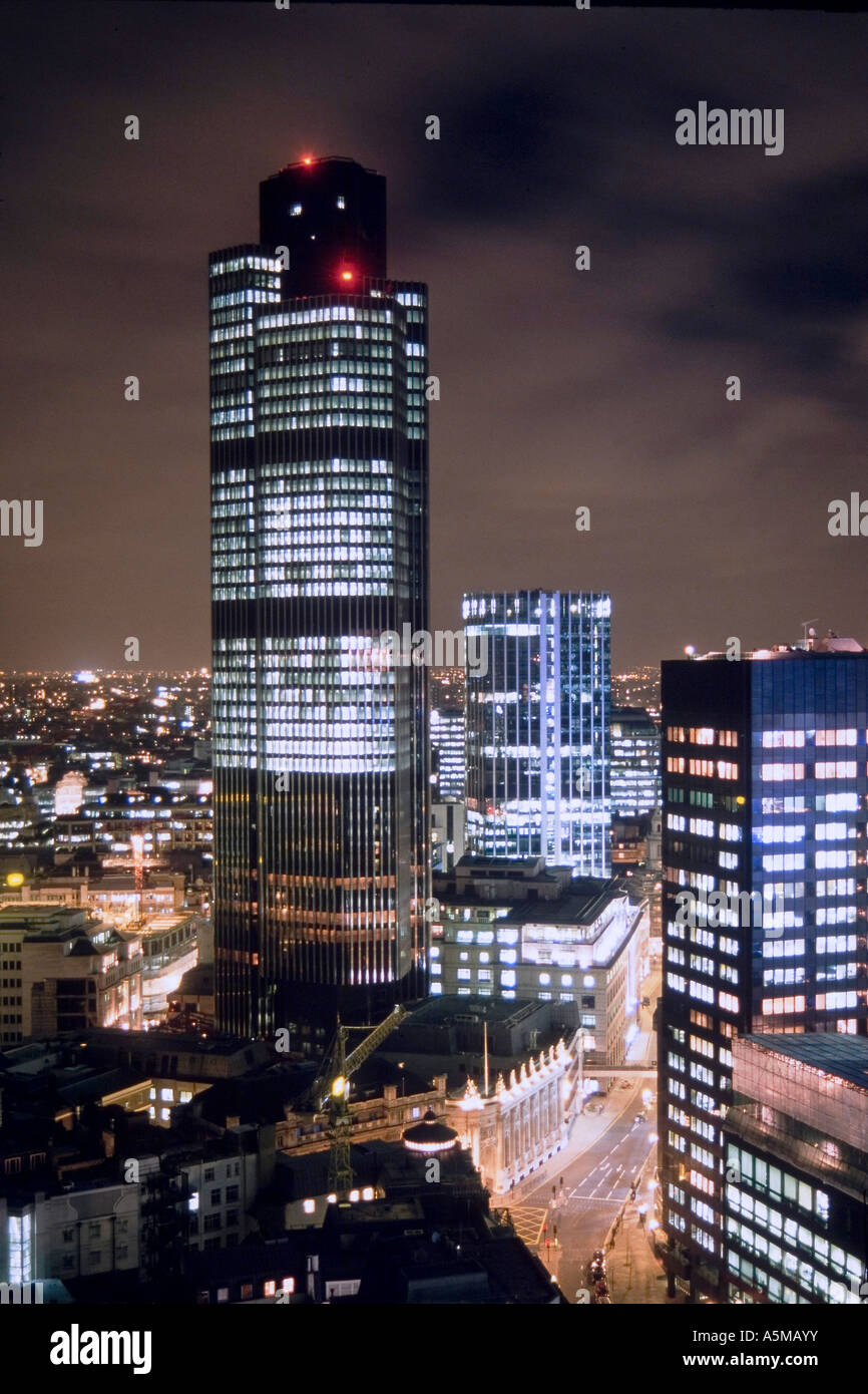NatWest building by Night Stock Photo - Alamy