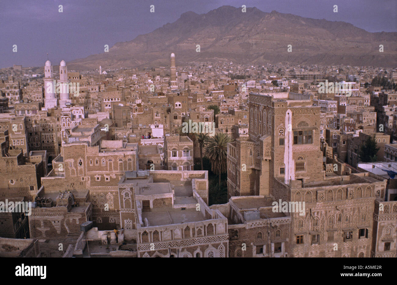 Stadt city of Sanaa Asien asia Arabien arabische Halbinsel Orient ...