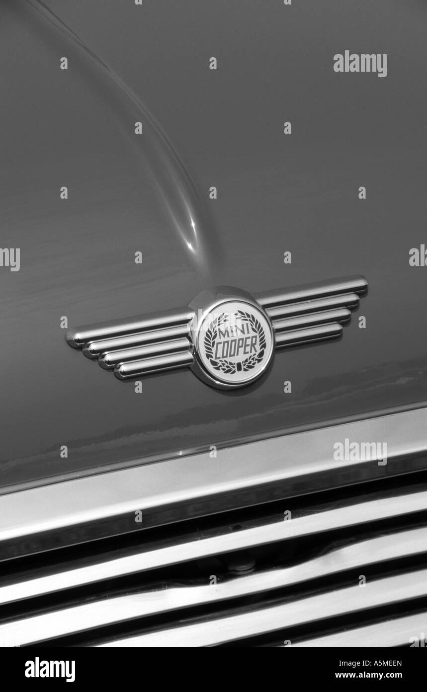 Mini cooper motor car Black and White Stock Photos & Images - Alamy