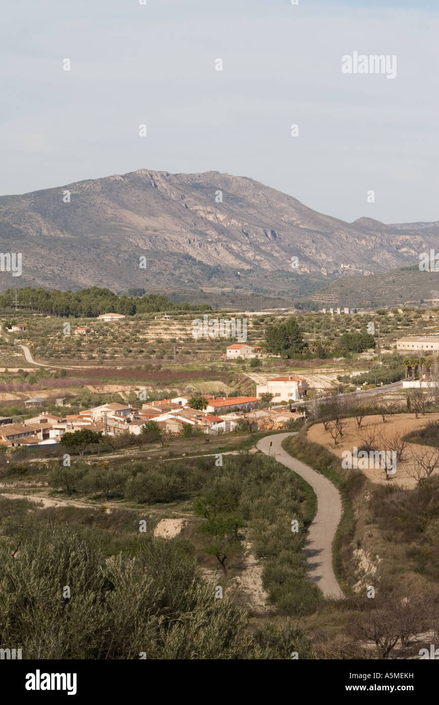 Valencia region mountains hi-res stock photography and images - Alamy