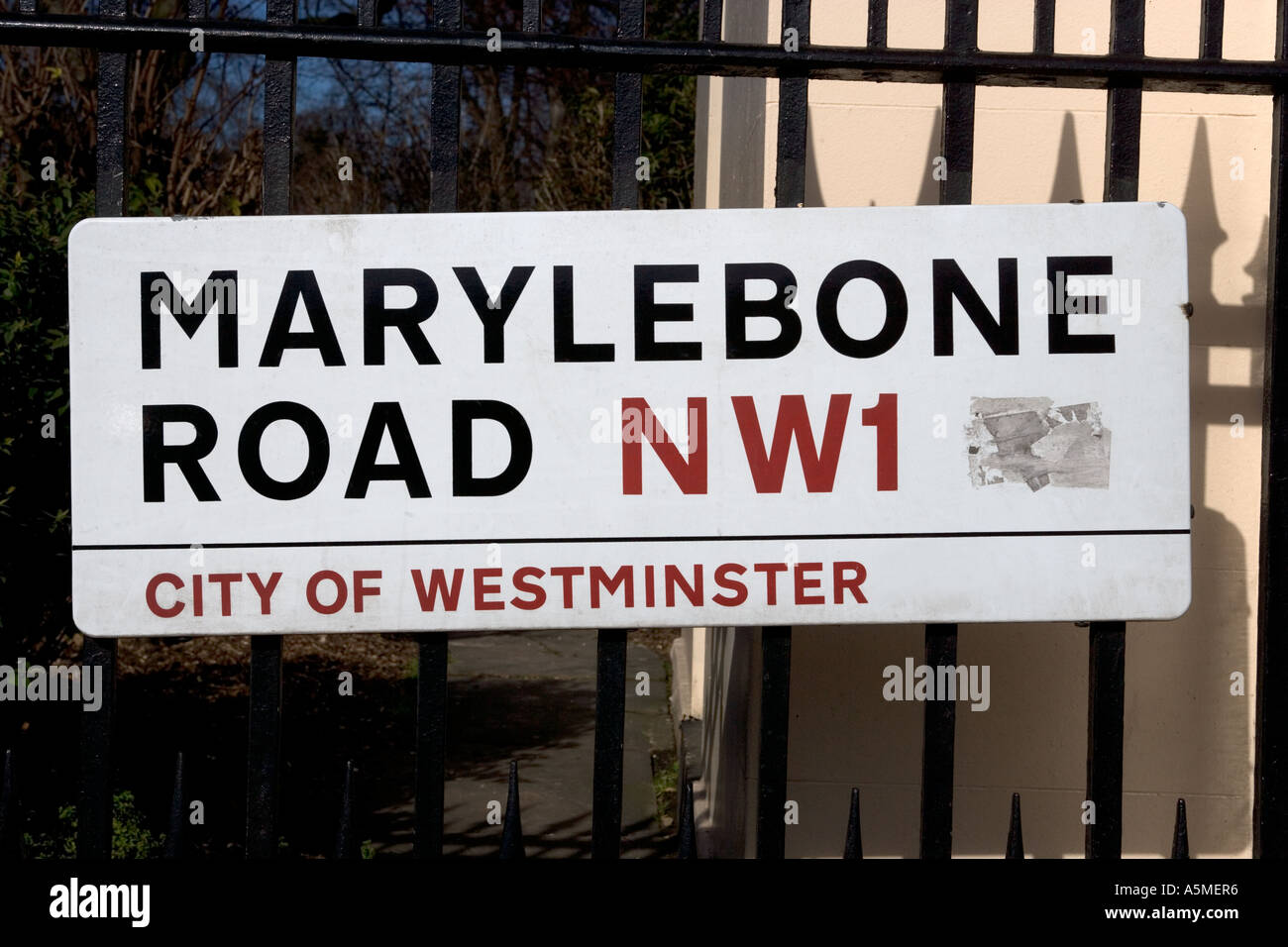 Marylebone Road London Stock Photo - Alamy