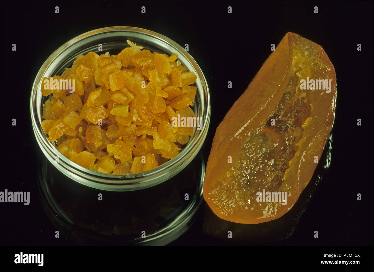 Orangeat candied orange peel Gewürz Backzutat getrocknete Orangenschale ...