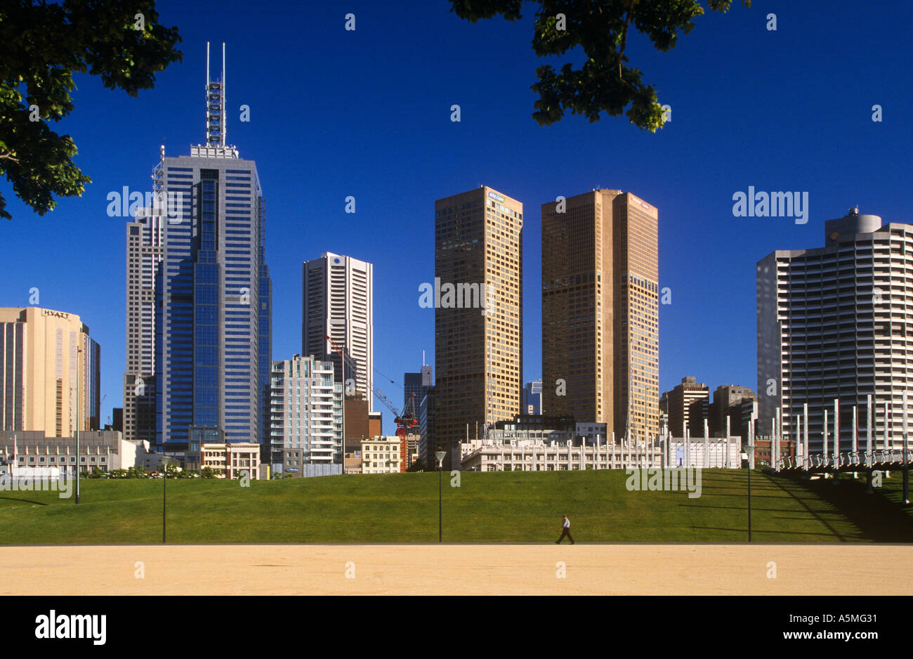 Melbourne city landscape hi-res stock photography and images - Alamy