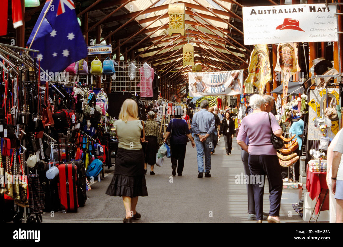 Queen Victoria Market Melbourne Australia Queen Victoria Market Melbourne Australia