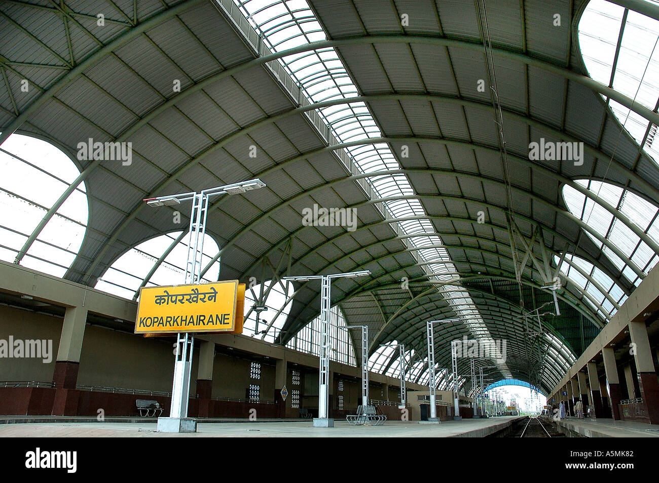 Modern new Koparkhairane Railway Station Navi Mumbai Vashi Bombay Stock ... Modern new Koparkhairane Railway Station Navi Mumbai Vashi Bombay Stock ...