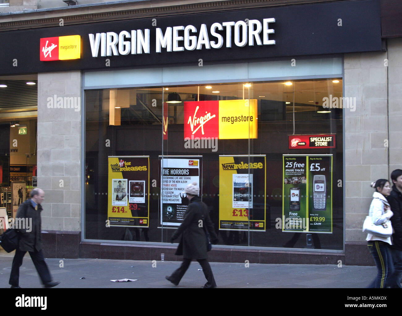 Virgin megastore hi-res stock photography and images - Alamy