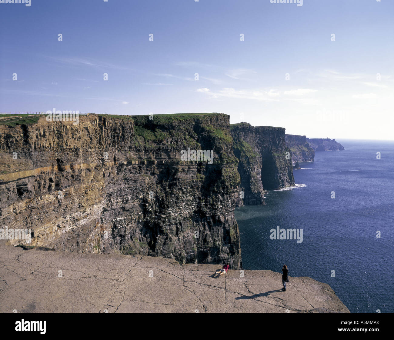 Calm sea and cliffs of moher hi-res stock photography and images - Alamy