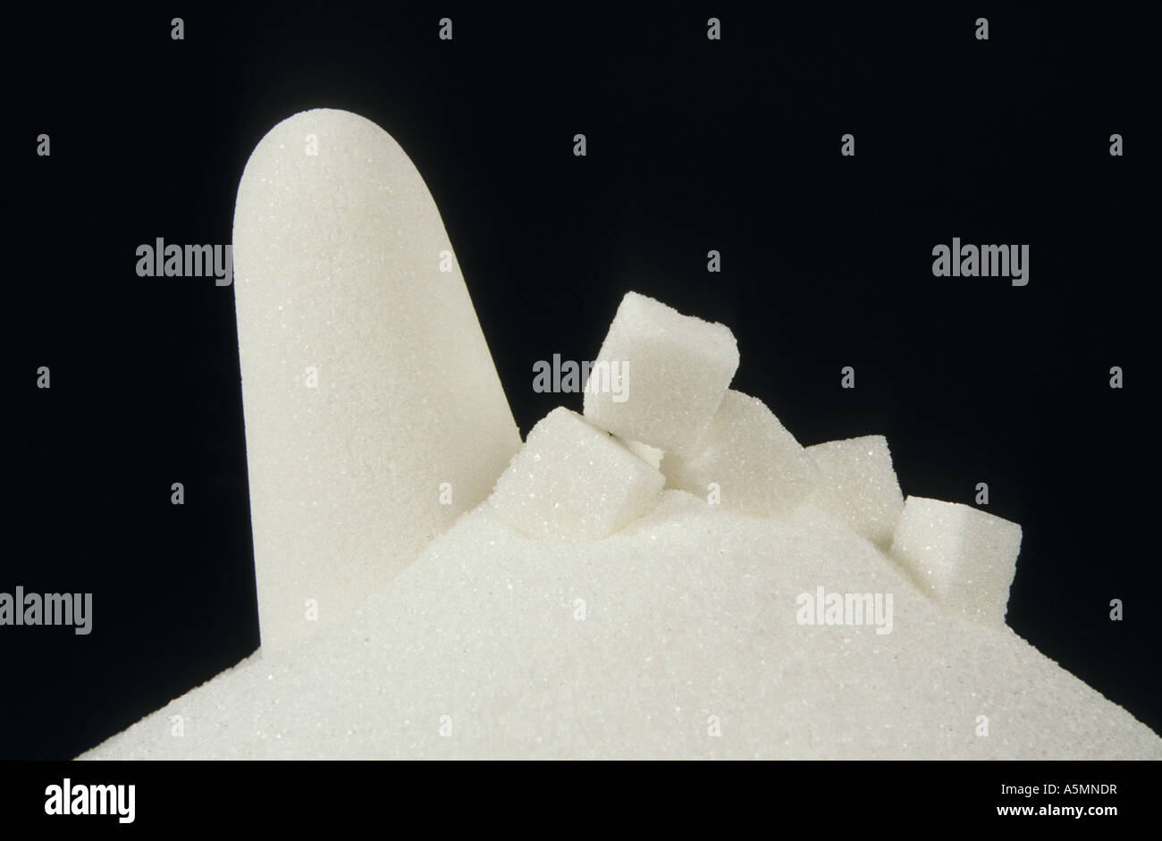 Weißer Zucker Haushaltszucker Raffinade Kristallzucker Streuzucker ...