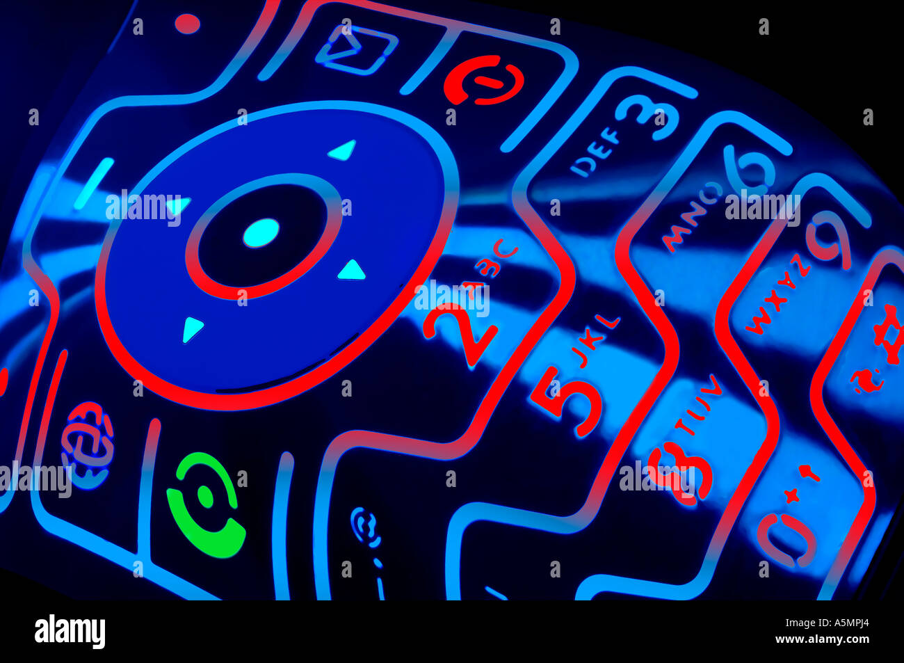 Mobile Phone Keypad Stock Photo - Alamy