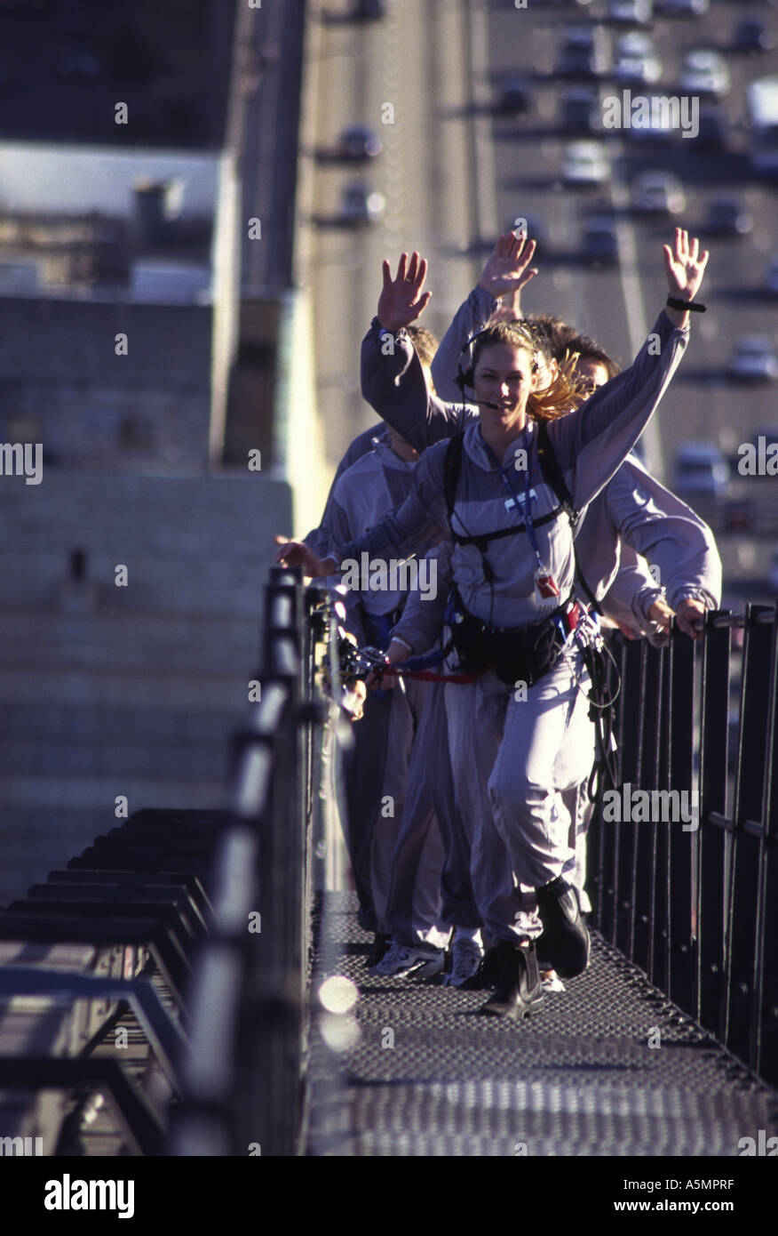 Harbour Bridge Climb Sydney Australia Stock Photo - Alamy