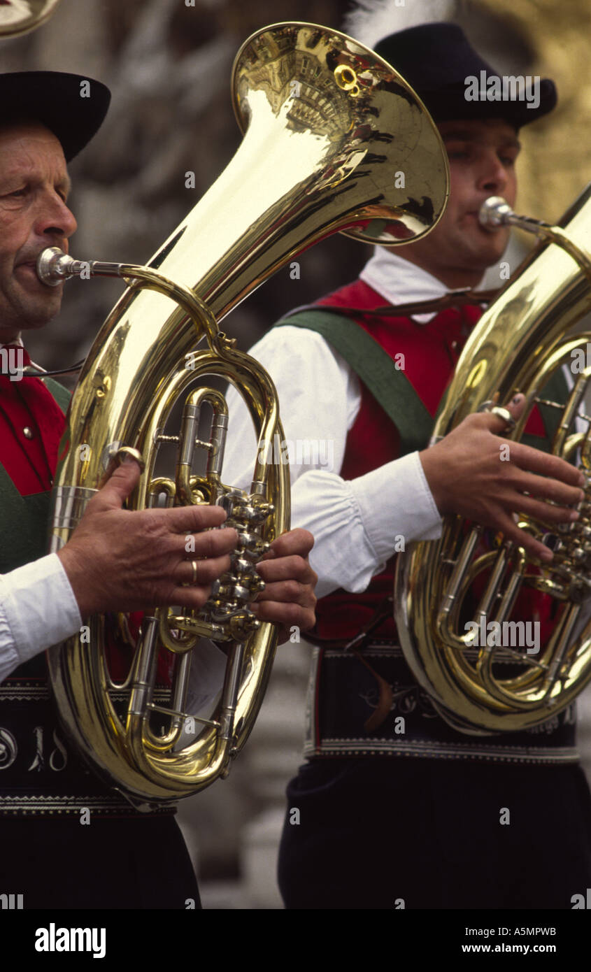 Austrian brass music festival hi-res stock photography and images - Alamy